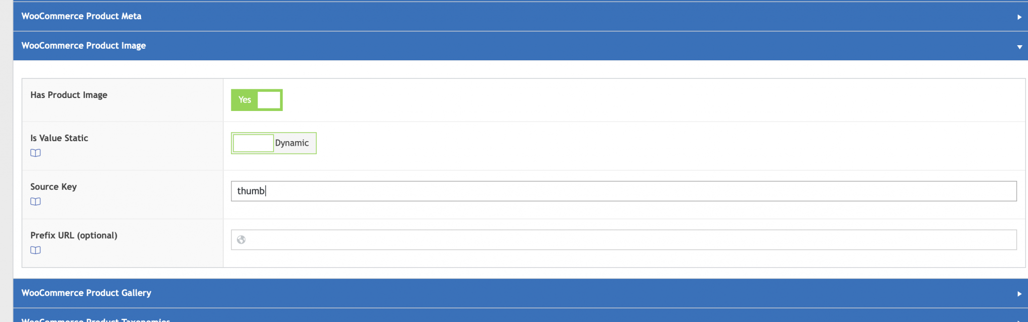 Data Source Mapping - WP Data Sync